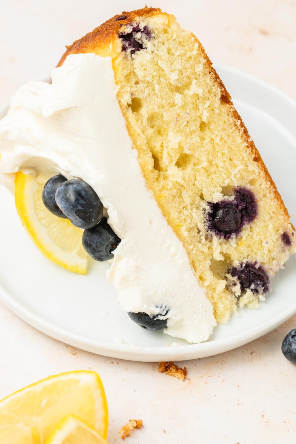 Lemon Blueberry Mascarpone Cake | Sift With Kima