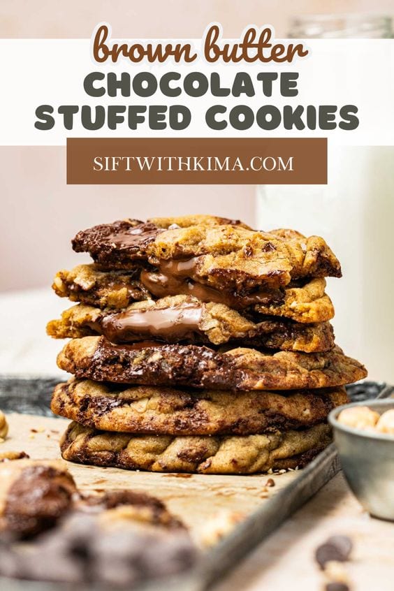 Chocolate Stuffed Cookies | Sift With Kima